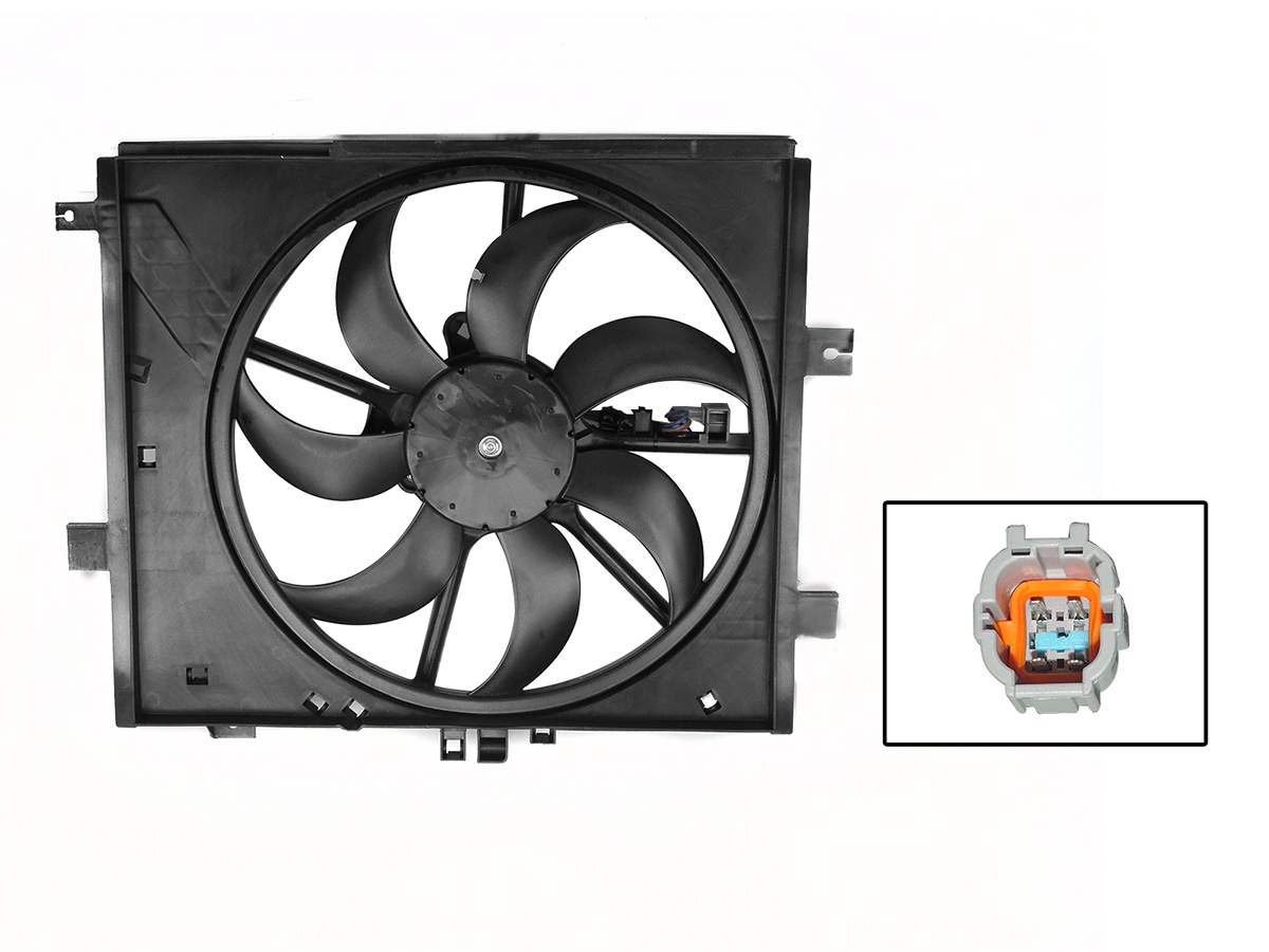 Motoventilador de 7 Aspas con Sensor Isaka