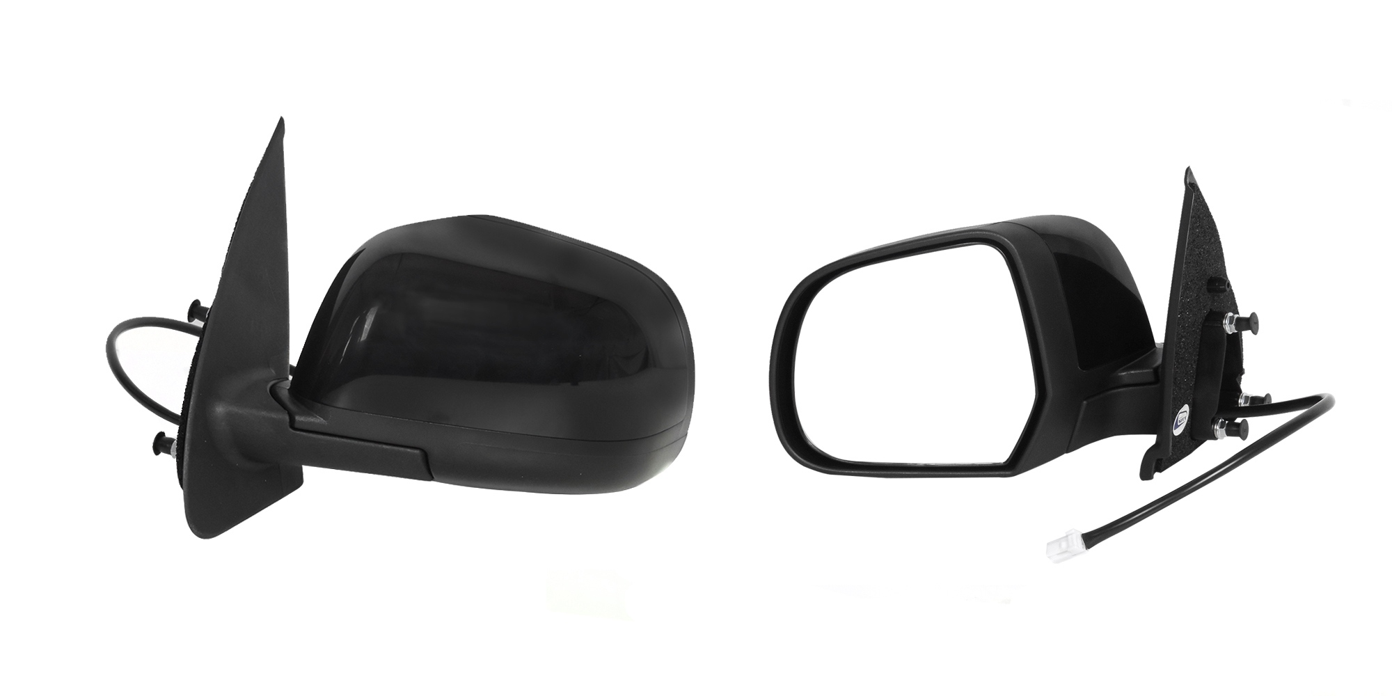 Espejo Izquierdo Electrico Negro para Pintar YYM para March ...