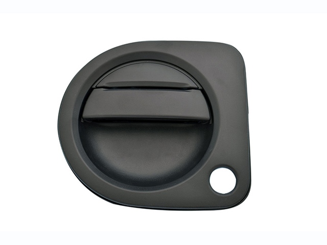Manilla Puerta Exterior Manija Puerta Garaje - Tirador PVC Negro, 200mm ...