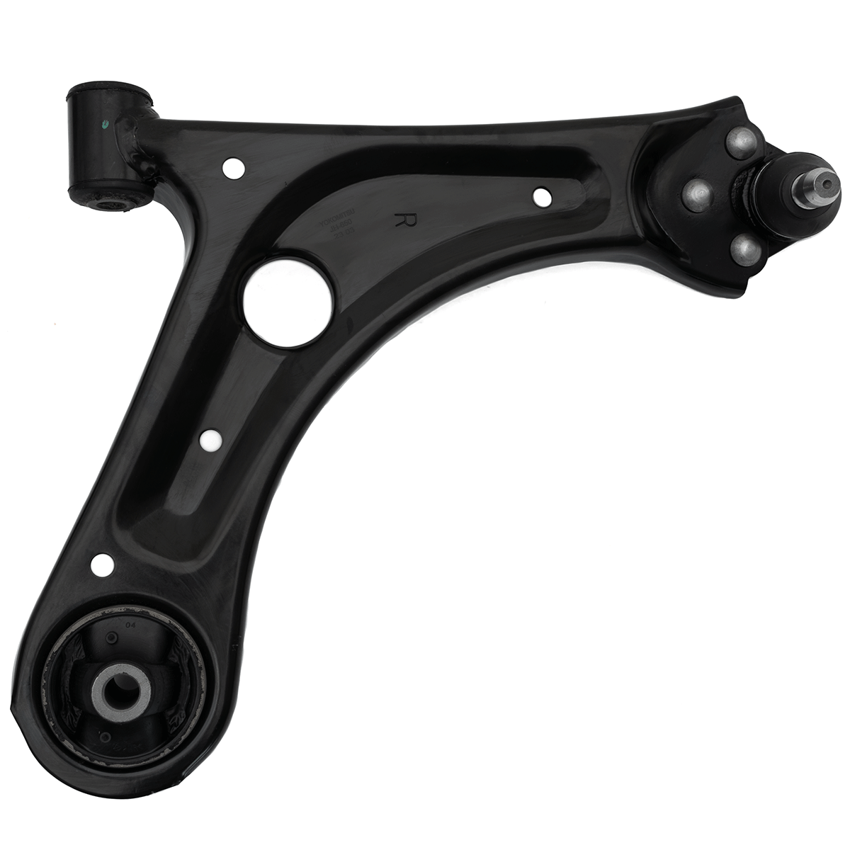 Horquilla Inferior Derecha con Rótula y Bujes