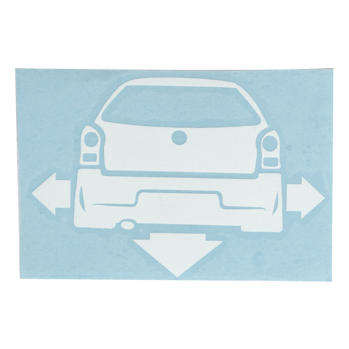 Calcomanía Externa de Vinil con Emblema Golf Pointer G4 Vista Trasera ...