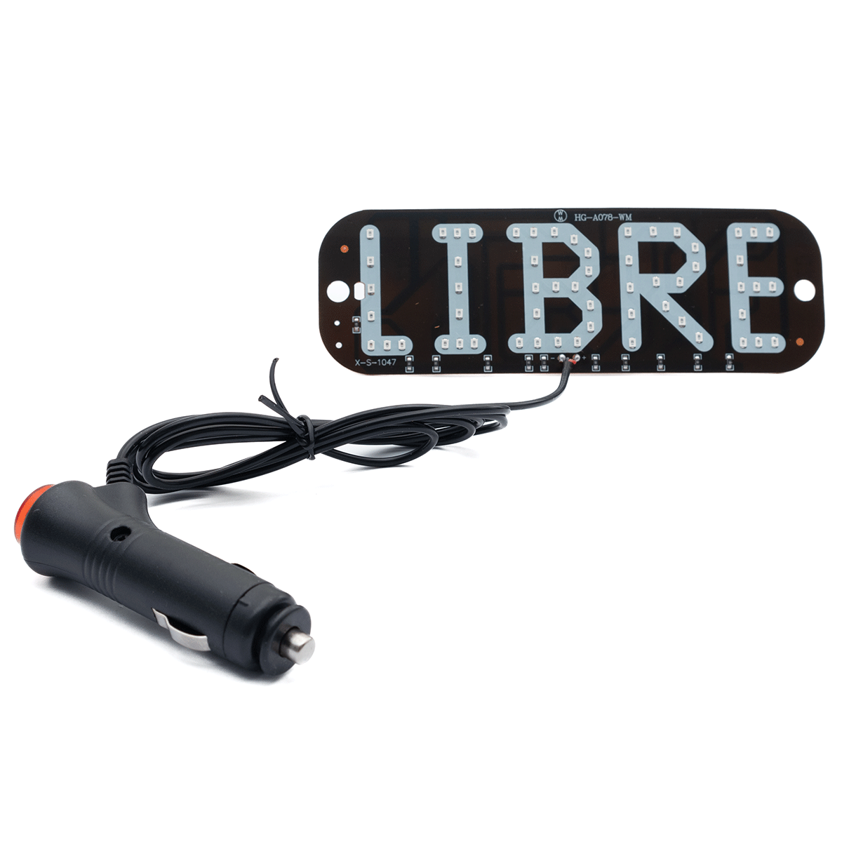 Letrero "Libre" con 83 LEDs Azules Tunix