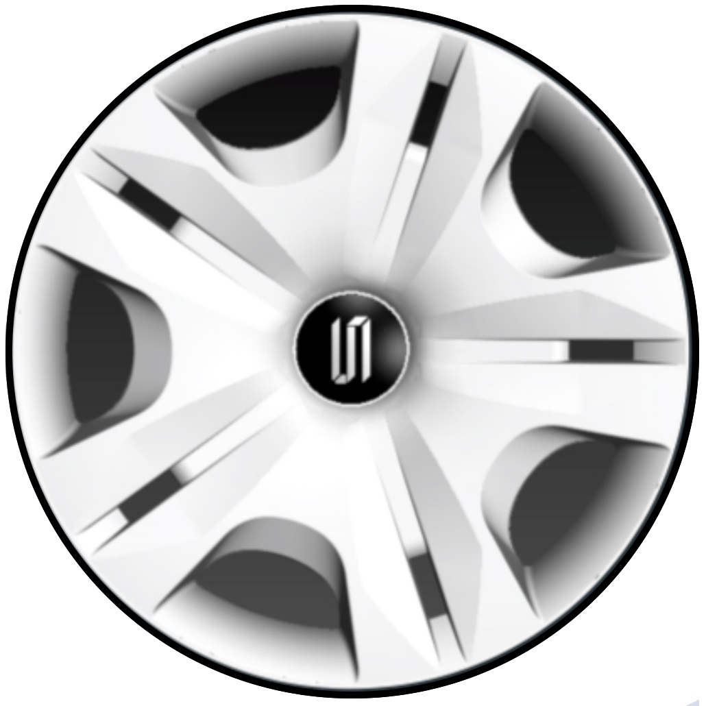 Juego De 4 Tapones De Rin 15 Grises Scuda