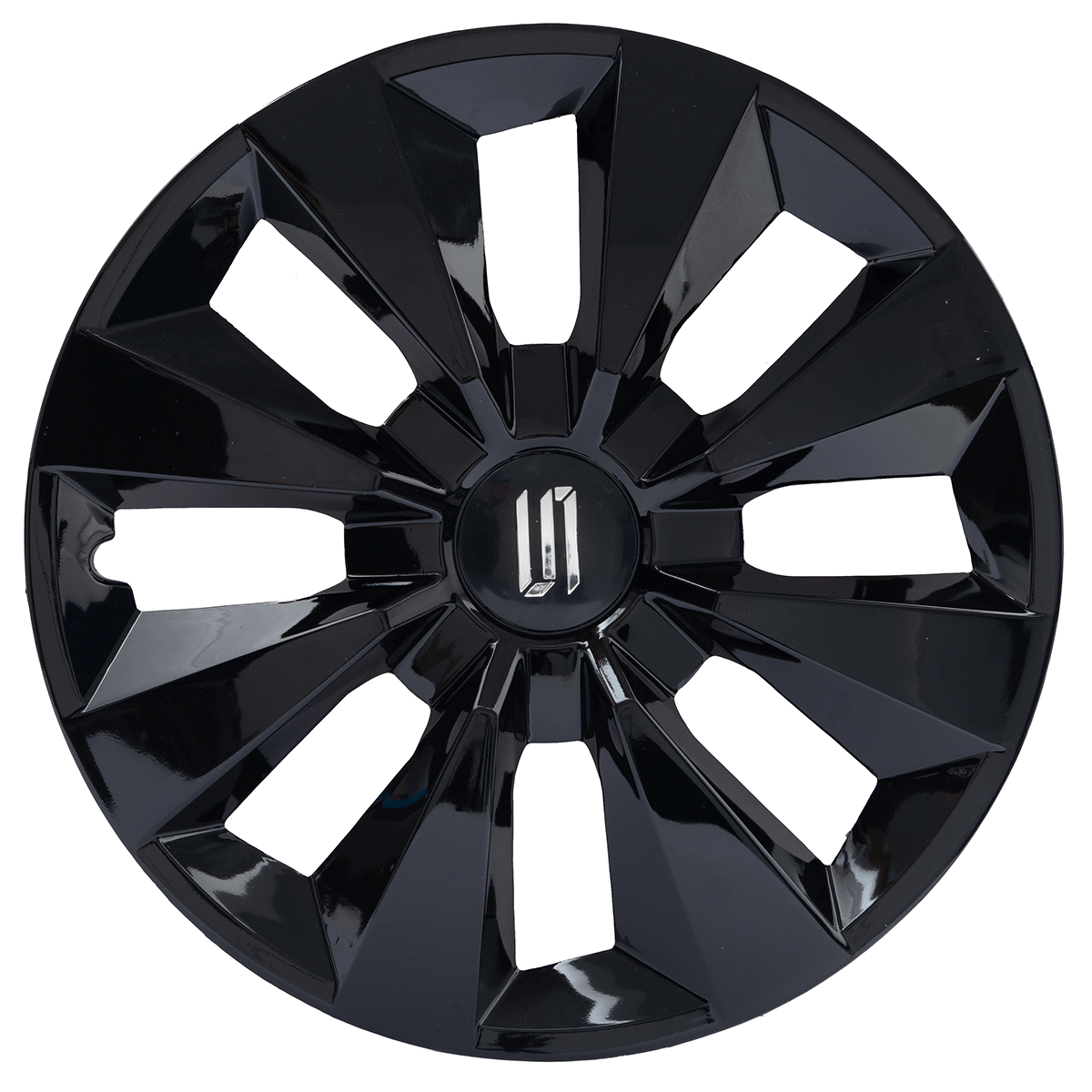 Juego De 4 Tapones De Rin 14 Negros Scuda