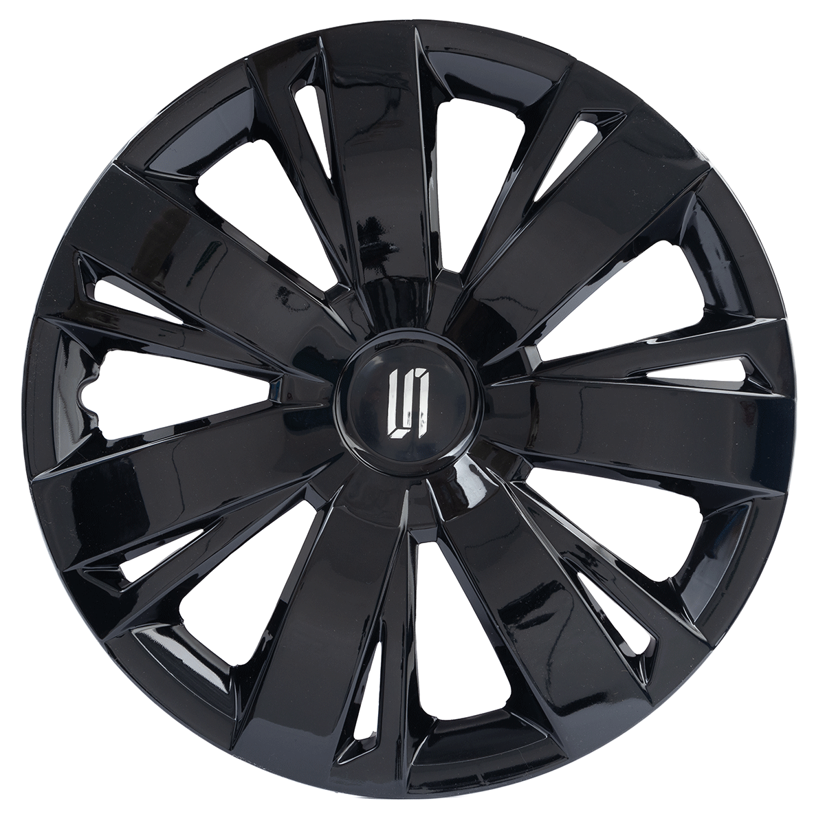 Juego De 4 Tapones De Rin 16 Negros Scuda