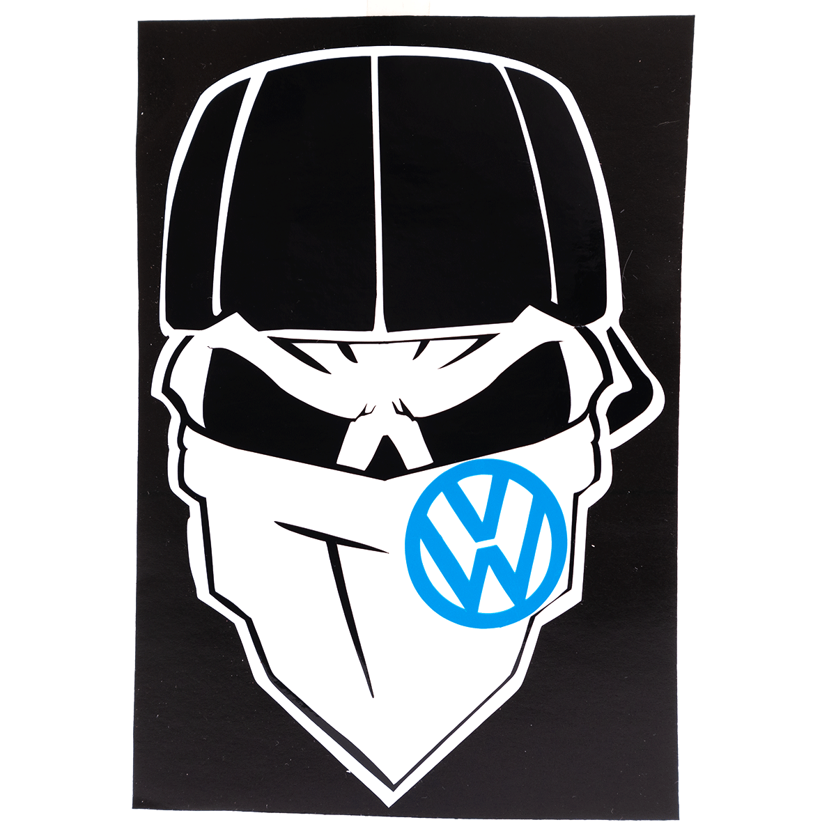 Calcomanía Externa de Vinil con Imágen Cholo Volks - Refaccionaria Mario