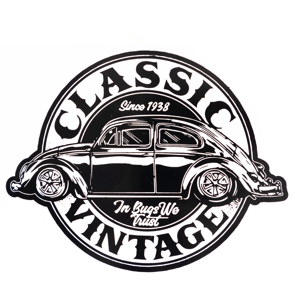 Calcomania Externa de Vinil "Classic Vintage" - Refaccionaria Mario