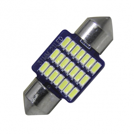 Foco Tipo Chorizo de 21 LEDs Blancos Tunix
