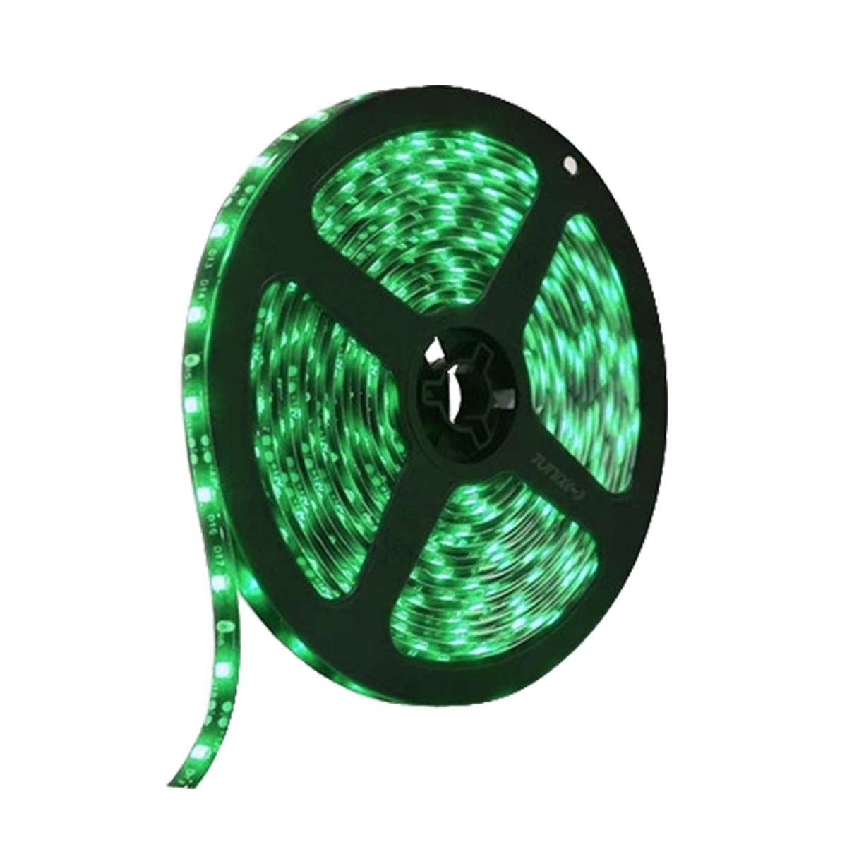 Rollo de 5 metros 3528 con 60 Leds de Fondo Negro con Verde Tunix ...