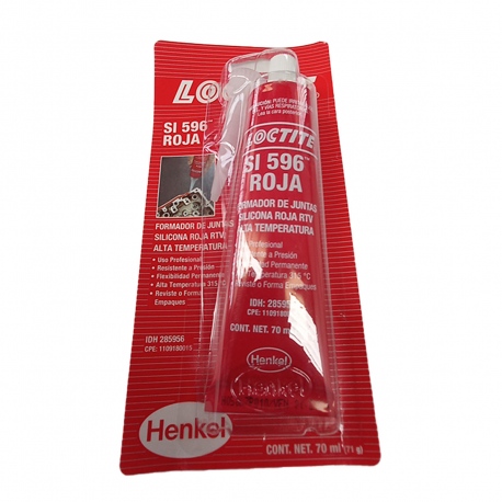 Tubo de Silicón Rojo Loctite